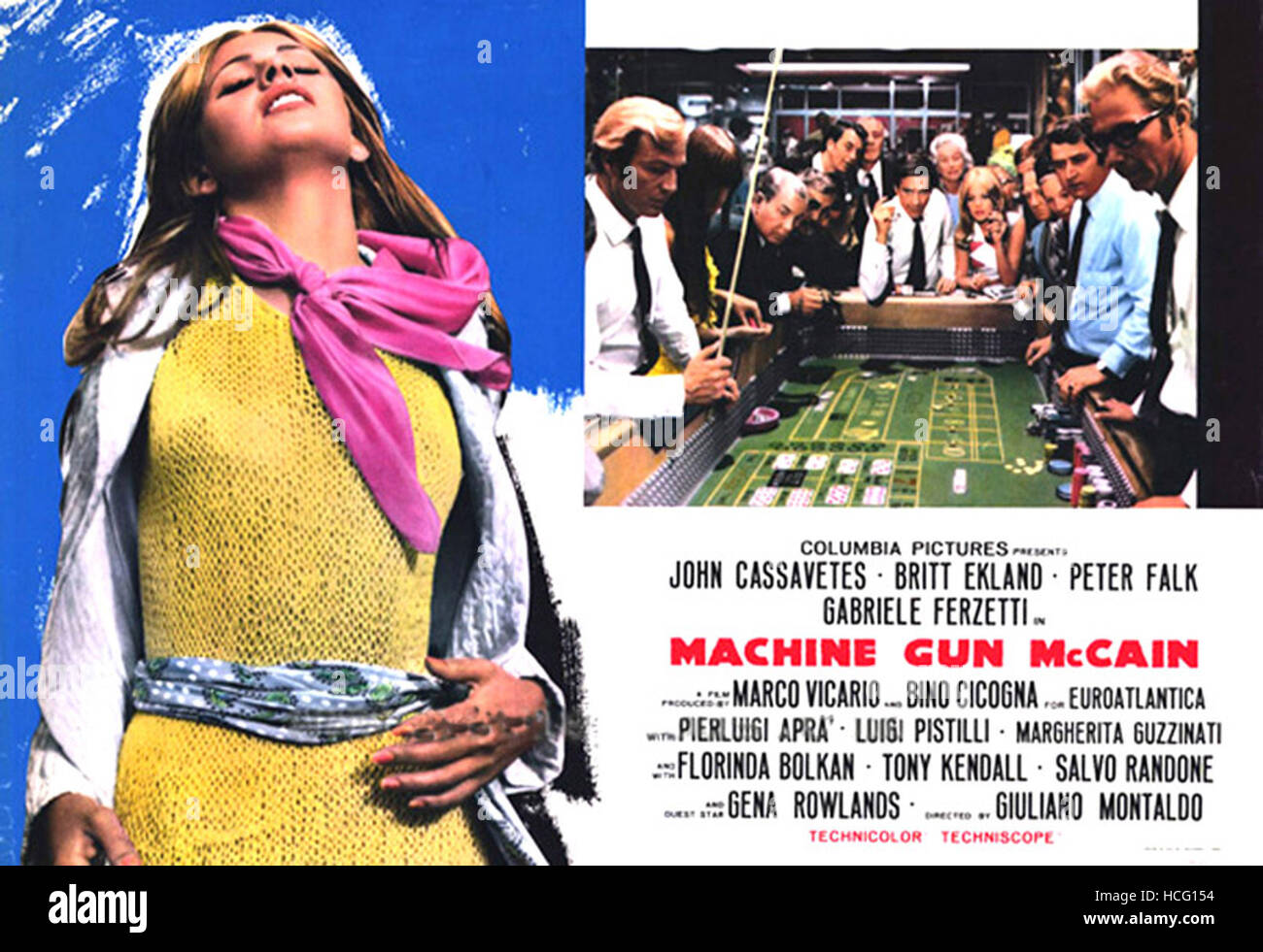 MACHINE GUN McCAIN (aka GLI INTOCCABILI), first and third from center ...