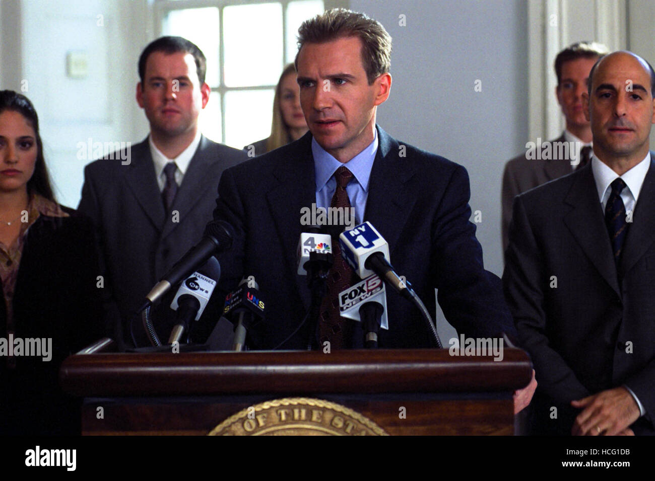 MAID IN MANHATTAN, Ralph Fiennes, Stanley Tucci, 2002, (c) Columbia ...