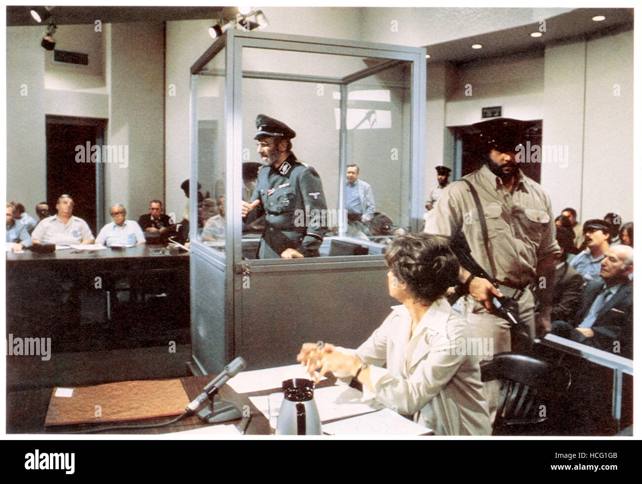 THE MAN IN THE GLASS BOOTH, first, second and third center left from ...