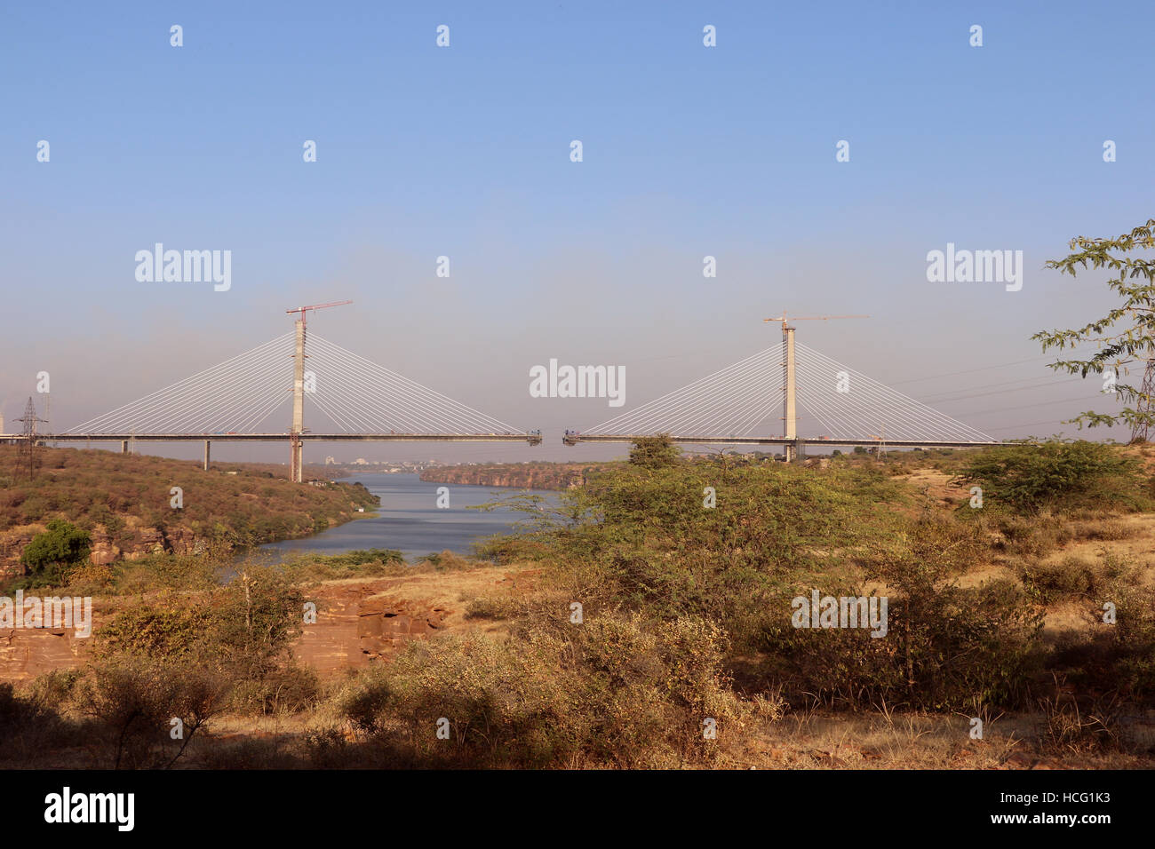 Kota hanging bridge hi-res stock photography and images - Alamy