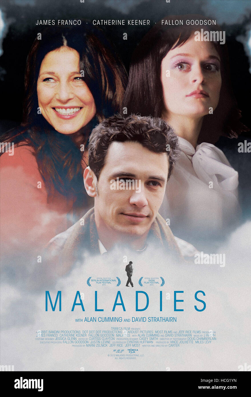MALADIES, US poster art, from left: Catherine Keener, James Franco ...