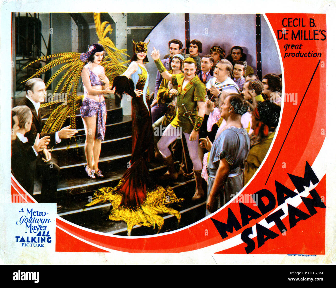 MADAM SATAN, from left, Roland Young, Lillian Roth, Kay Johnson, Tyler ...