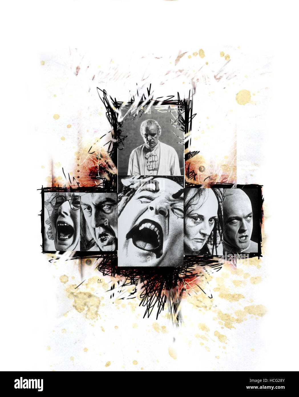 MARAT/SADE, Patrick Magee, 1967 Stock Photo - Alamy