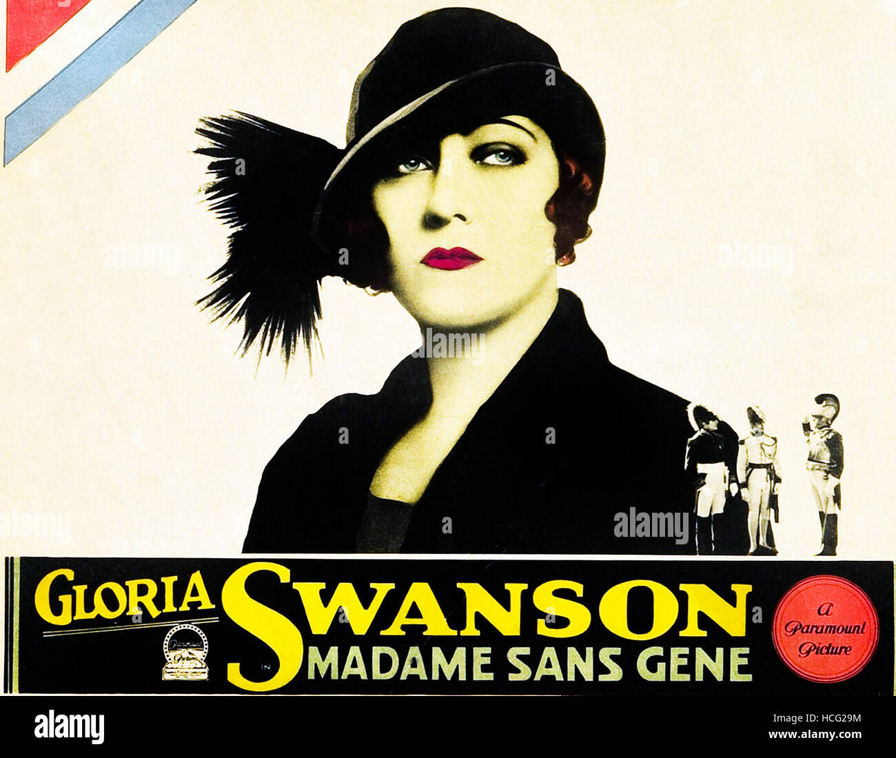 MADAME SANS-GENE, Gloria Swanson on lobbycard, 1924 Stock Photo - Alamy