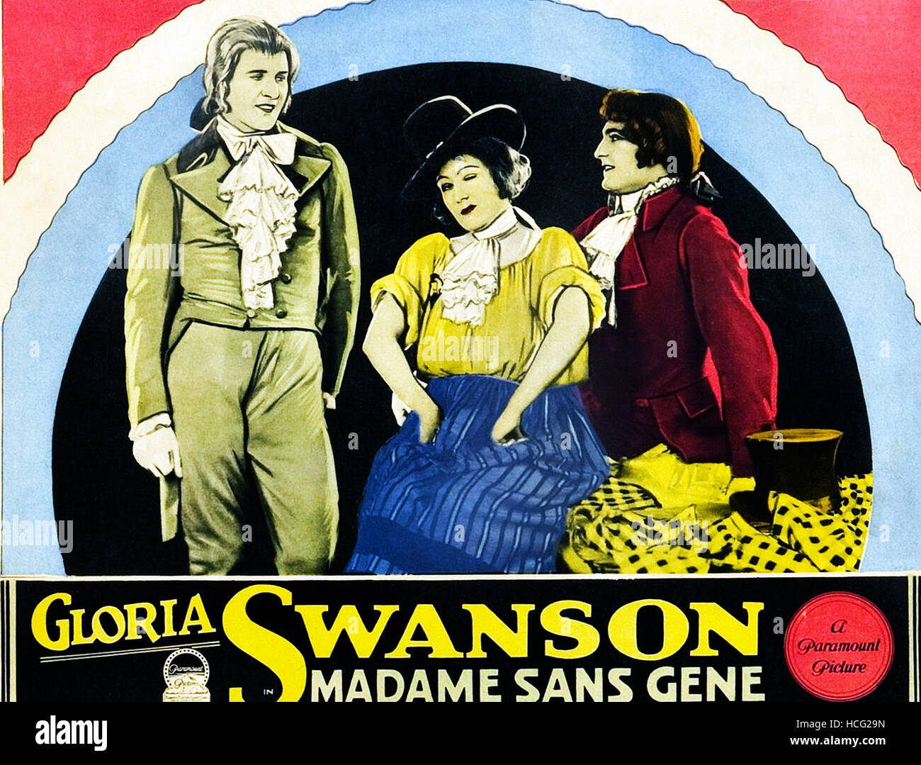 MADAME SANS-GENE, center: Gloria Swanson, 1924 Stock Photo - Alamy