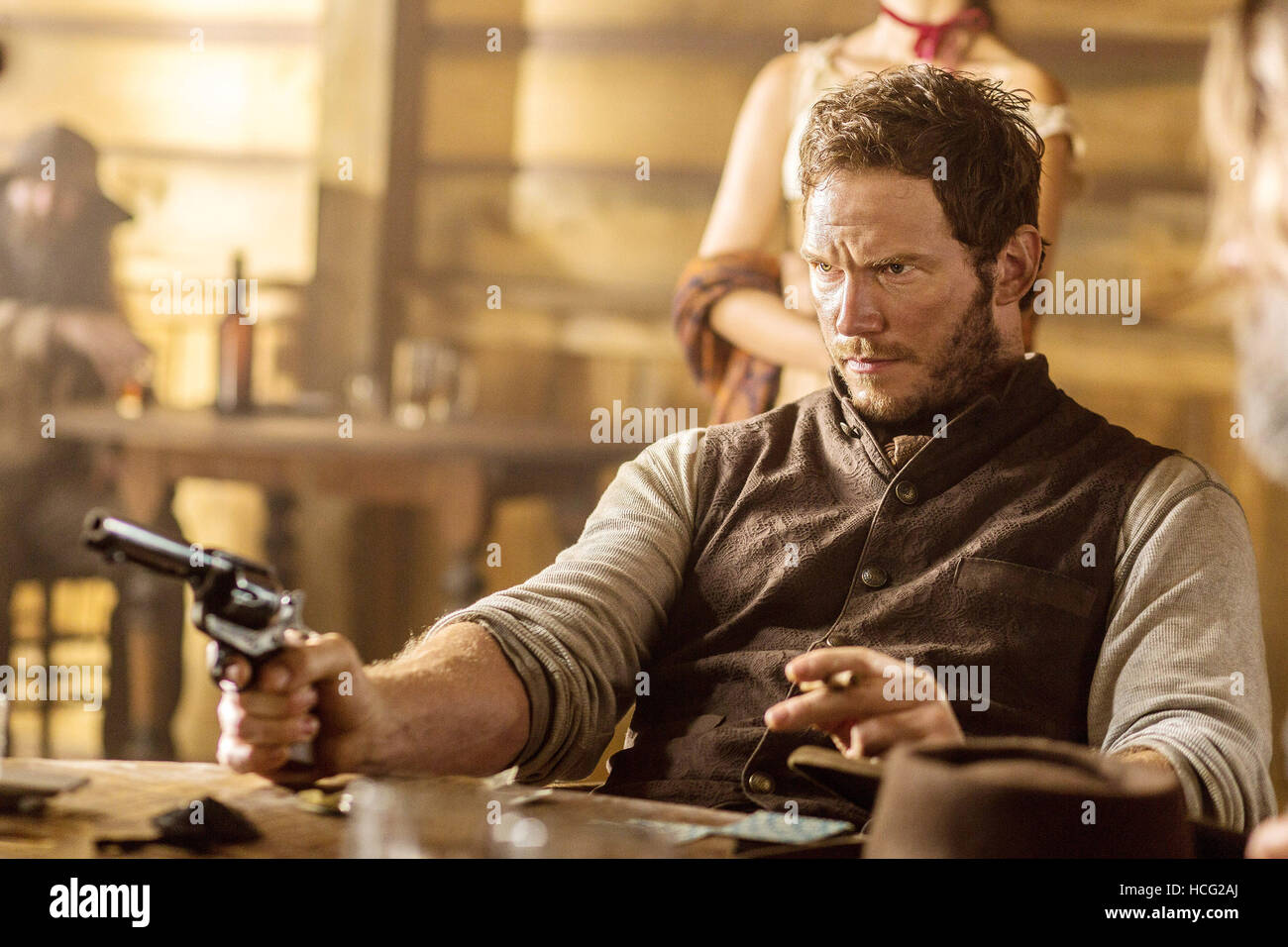 THE MAGNIFICENT SEVEN, Chris Pratt, 2016. ph: Sam Emerson / © Sony ...