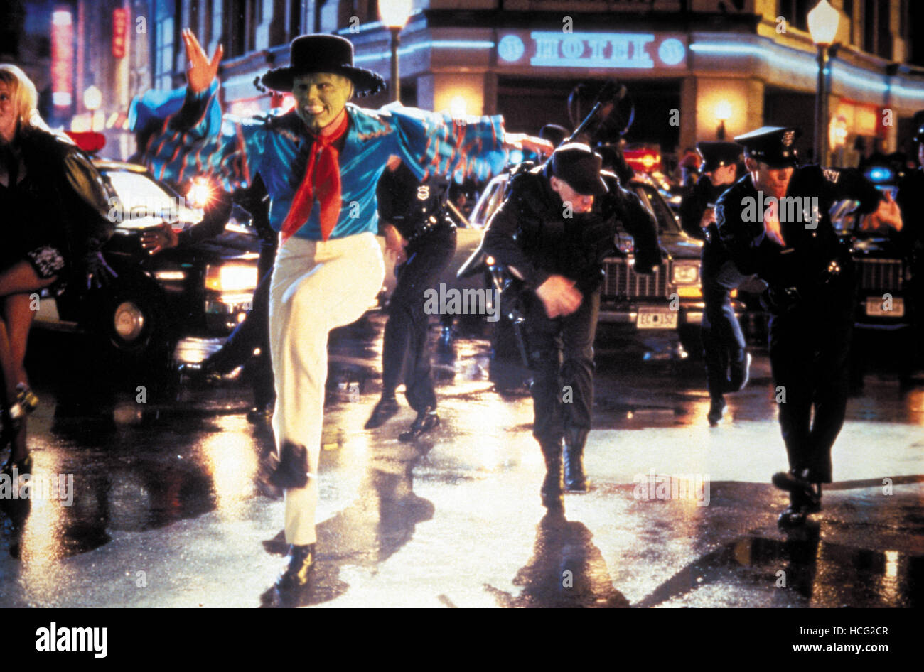 THE MASK, JIM CARREY, 1994. (c) New Line Cinema/ Courtesy: Everett ...