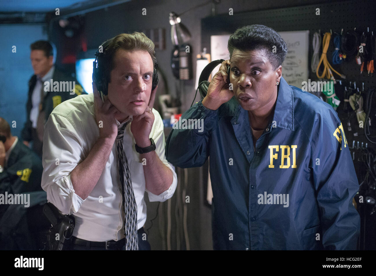 MASTERMINDS, l-r: Jon Daly, Leslie Jones, 2016. ph: Richard Foreman ...