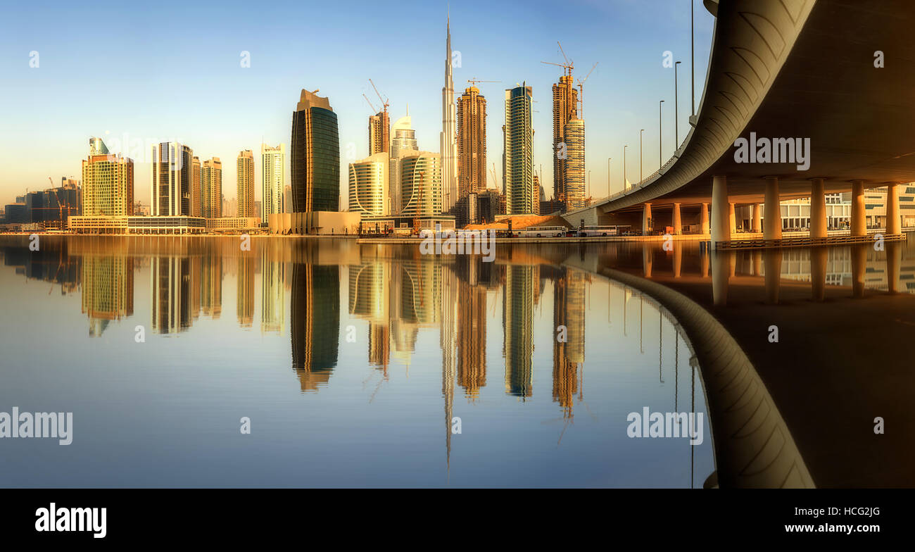 Business bay of Dubai, UAE Stock Photo - Alamy
