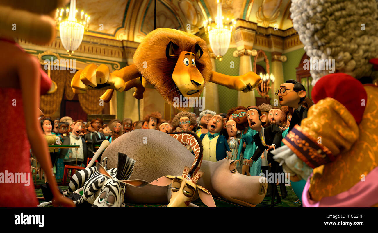 MADAGASCAR 3: EUROPE'S MOST WANTED, Alex the lion (voice: Ben Stiller ...