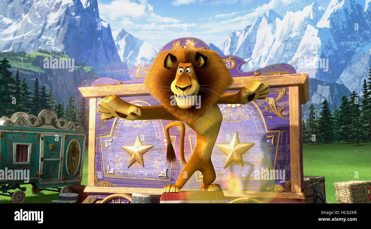 MADAGASCAR 3: EUROPE'S MOST WANTED, Alex the lion (voice: Ben Stiller ...