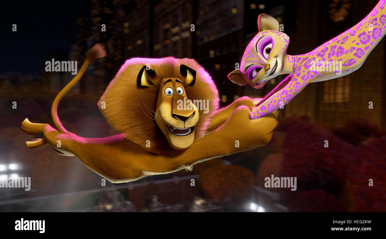 MADAGASCAR 3: EUROPE'S MOST WANTED, from left: Alex the lion (voice ...