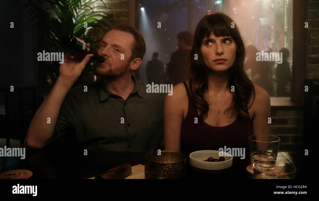 MAN UP, from left: Simon Pegg, Lake Bell, 2015. ©Saban Films/Courtesy ...