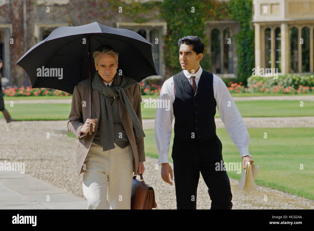 THE MAN WHO KNEW INFINITY, from left: Jeremy Irons, Dev Patel, 2015. ph ...