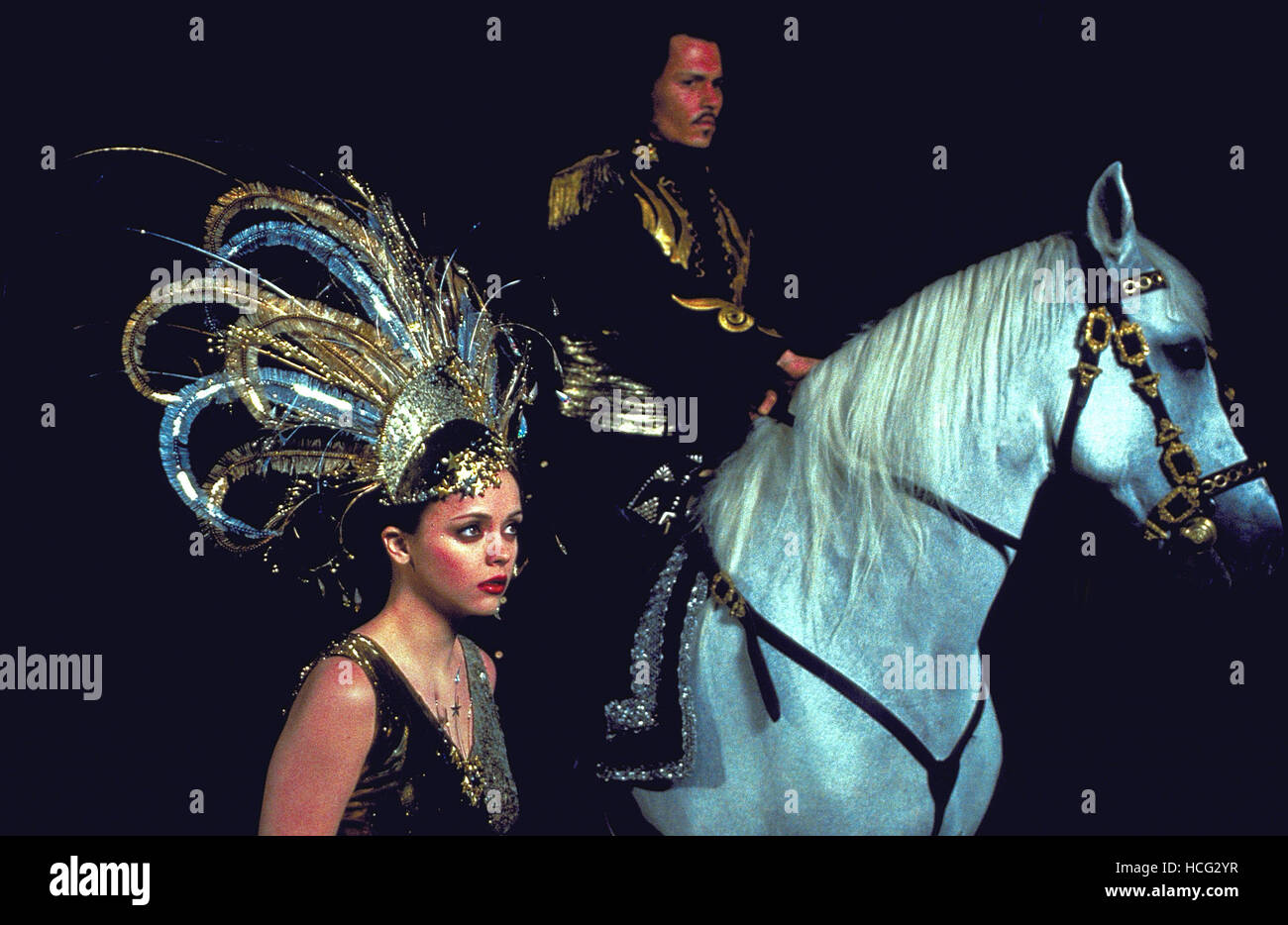 THE MAN WHO CRIED, Christina Ricci, Johnny Depp, 2000 Stock Photo - Alamy