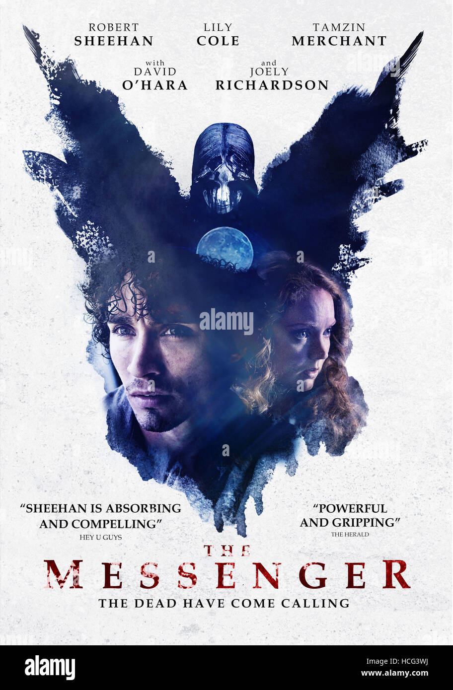 The Messenger Poster From Left Robert Sheehan Lily Cole 2015 ©metrodome Distribution