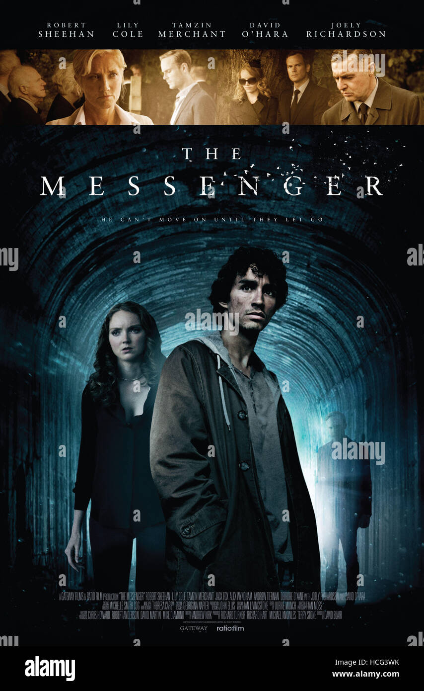 THE MESSENGER, poster, bottom, top: Joely Richardson (left of center ...