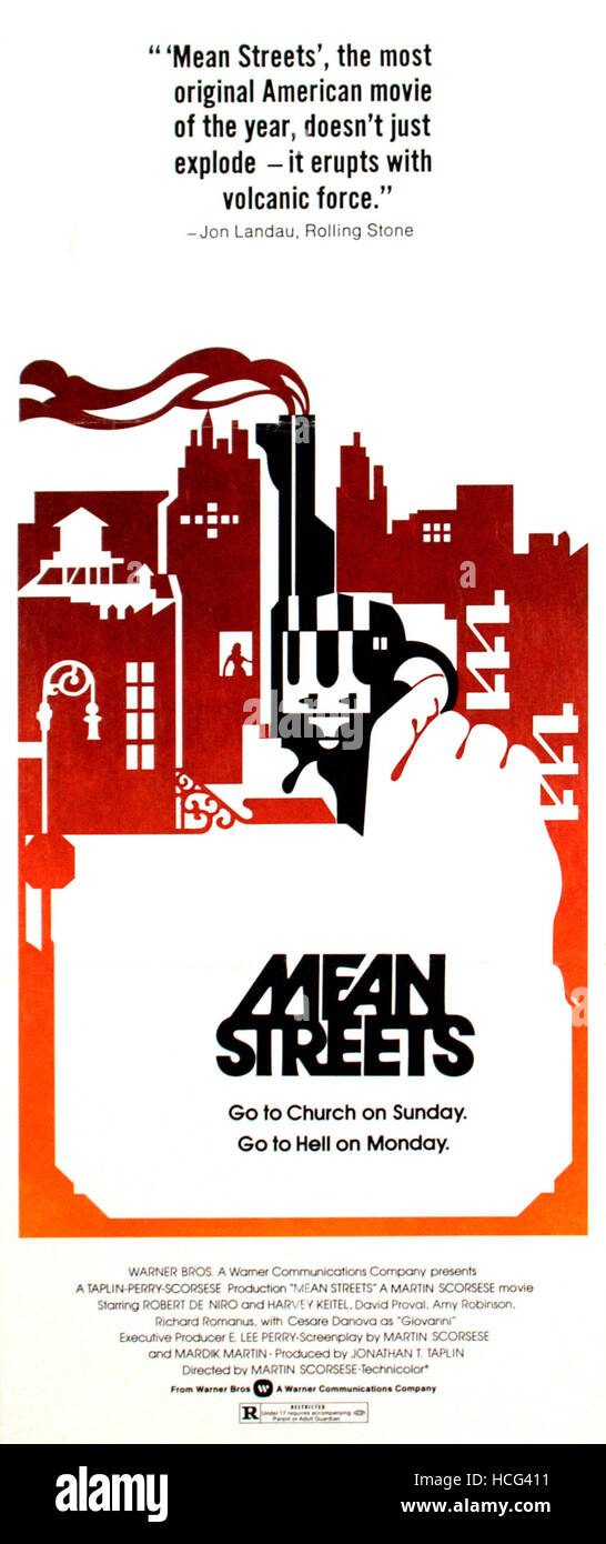 MEAN STREETS, 1973 Stock Photo - Alamy