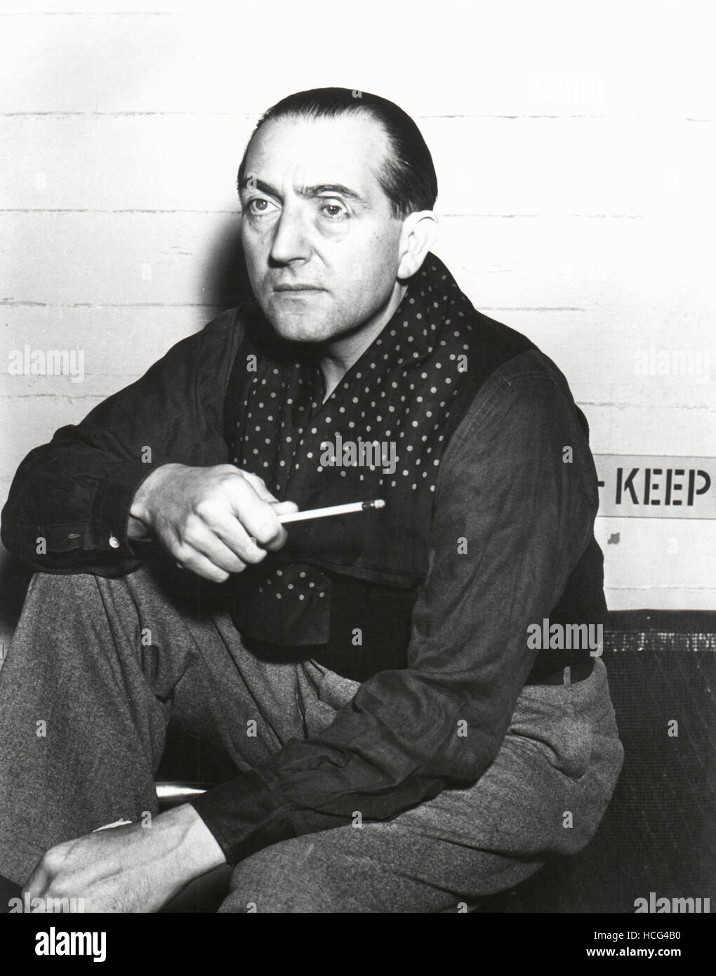 Director Fritz Lang on the set of METROPOLIS, 1927 Stock Photo - Alamy