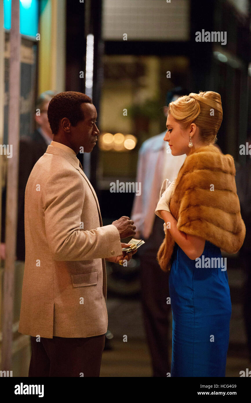 MILES AHEAD, l-r: Don Cheadle (as Miles Davis), Morgan Wolk, 2015. ph ...