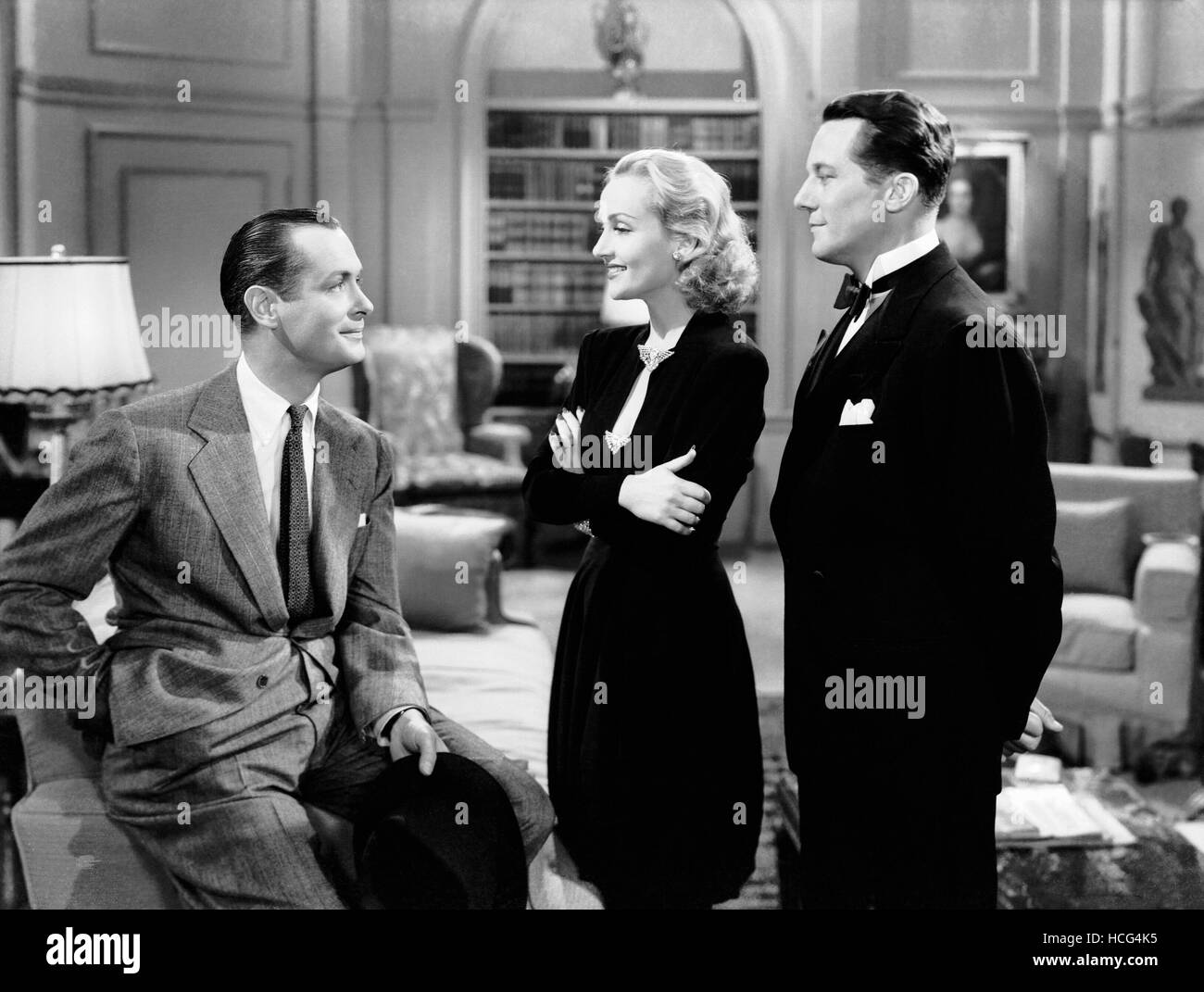 MR. & MRS. SMITH, Robert Montgomery, Carole Lombard, Gene Reymond, 1941 ...