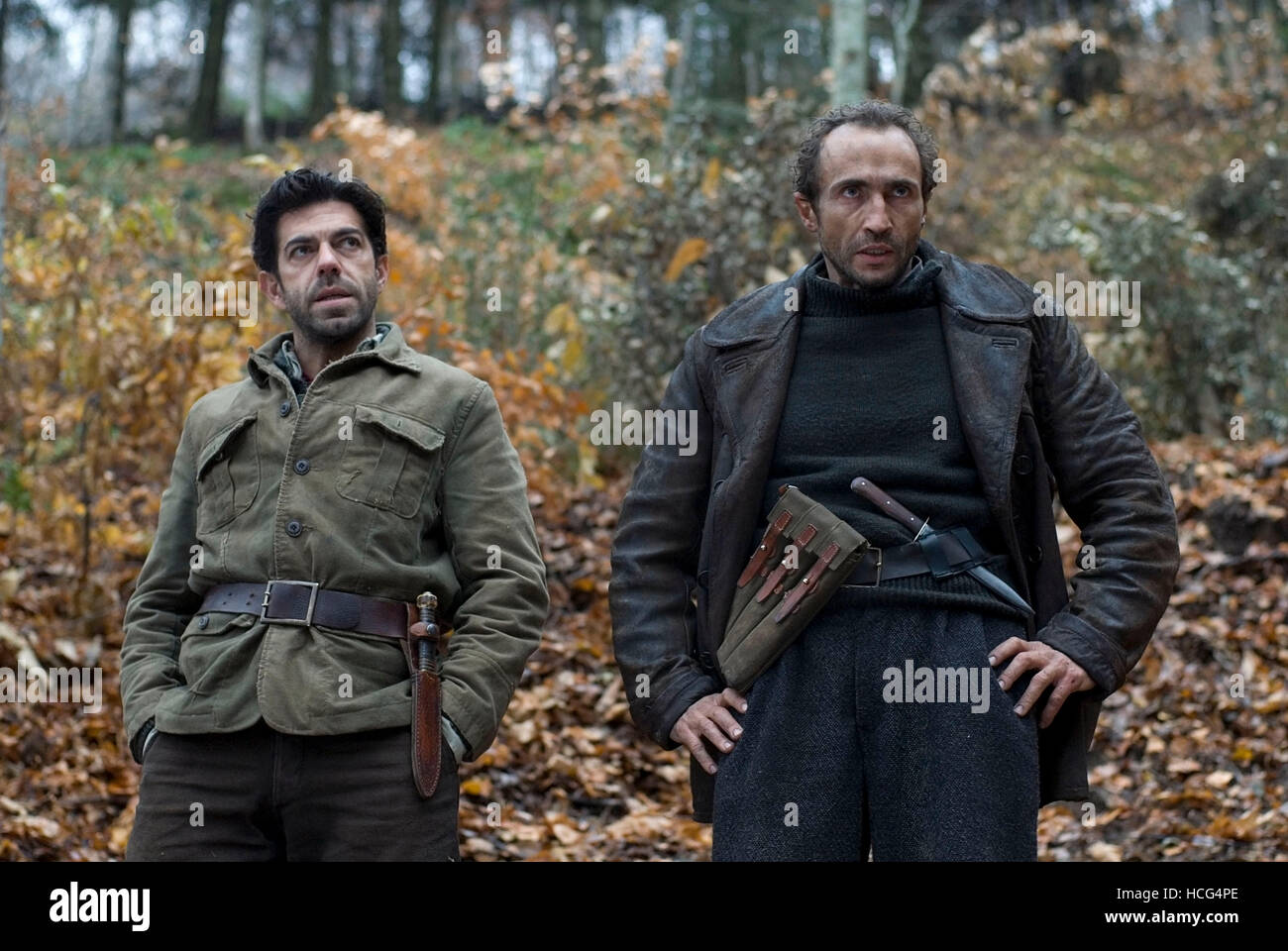 MIRACLE AT ST. ANNA, from left: Pierfrancesco Favino, Sergio Albelli ...