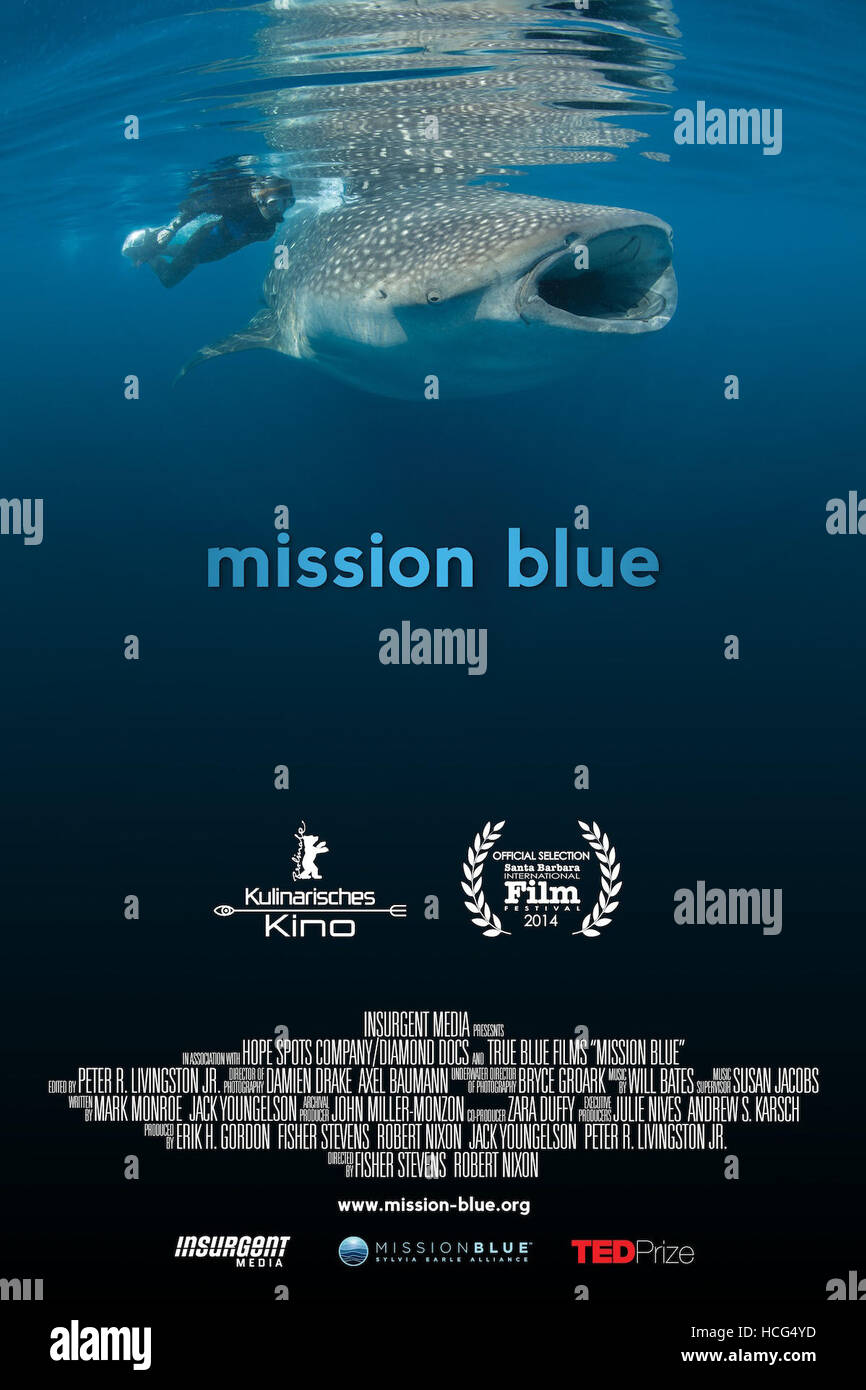 MISSION BLUE, festival poster art, 2014. ©Netflix/courtesy Everett ...
