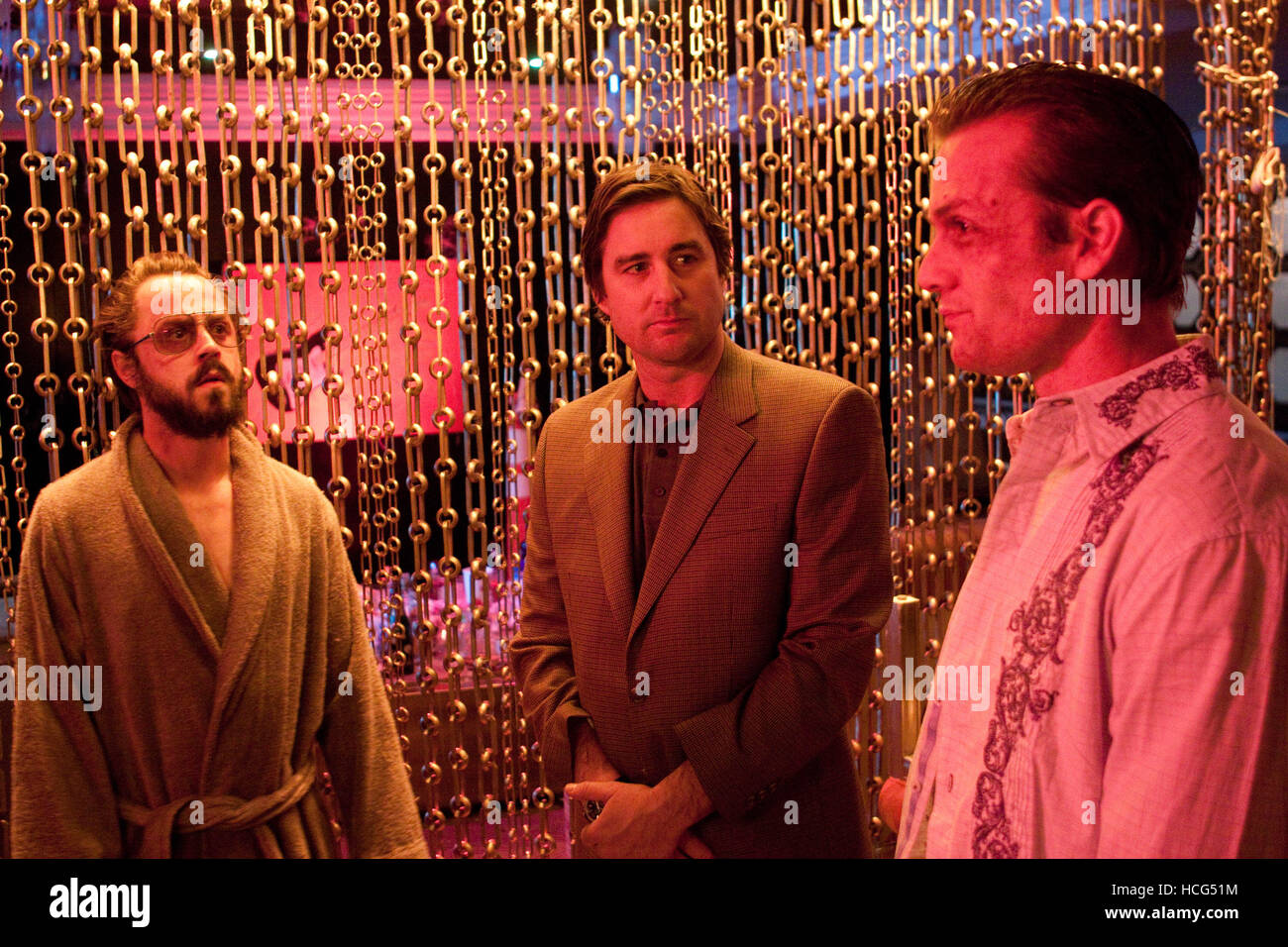 MIDDLE MEN, from left: Giovanni Ribisi, Luke Wilson, Gabriel Macht ...
