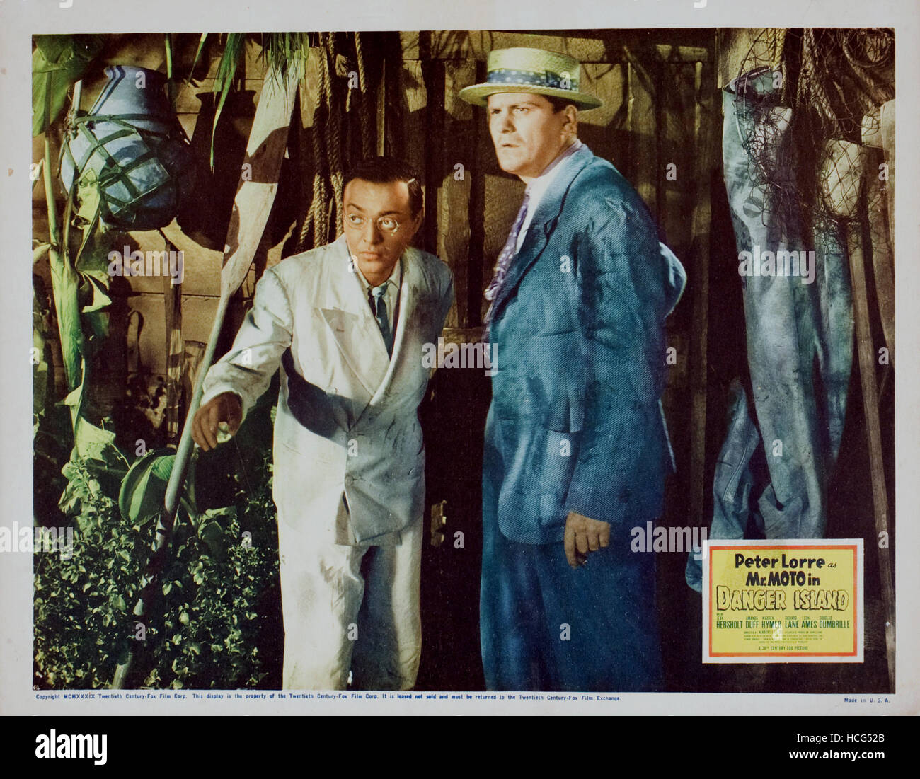 MR. MOTO IN DANGER ISLAND, Peter Lorre, Warren Hymer, 1939 Stock Photo - Alamy