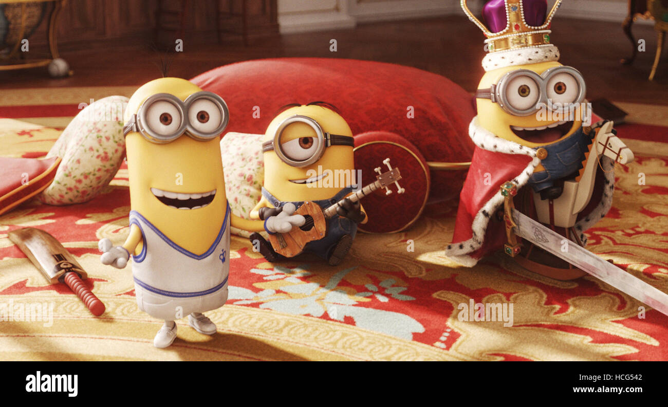 MINIONS, from left: Stuart, Kevin, Bob, 2015. /©Universal Pictures ...