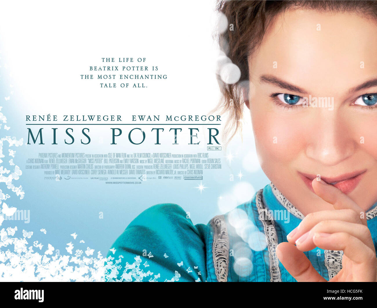 MISS POTTER, Renee Zellweger as Beatrix Potter, 2006. ©Weinstein ...