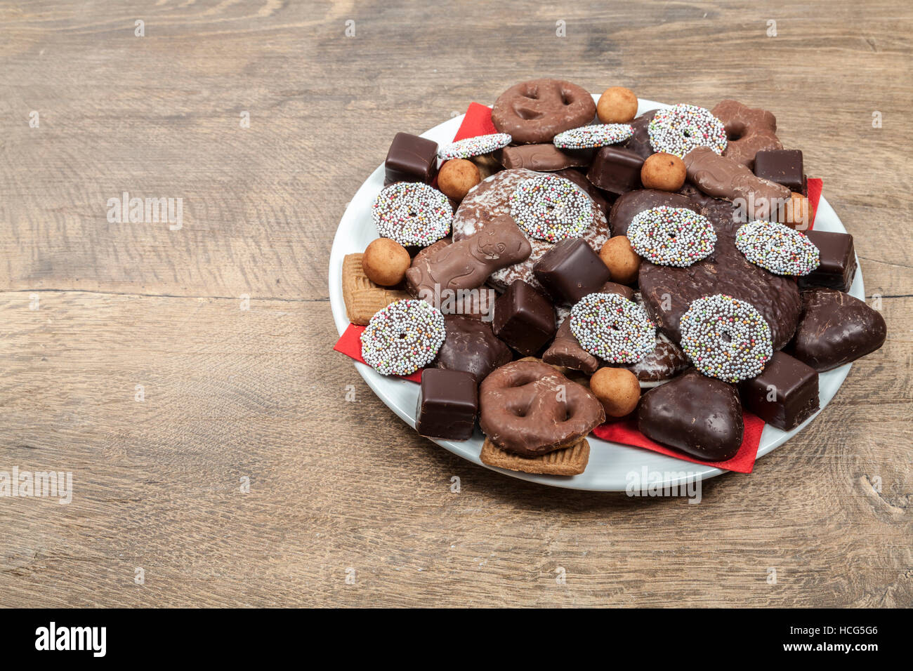 Mixed selection of sweets hi-res stock photography and images - Alamy