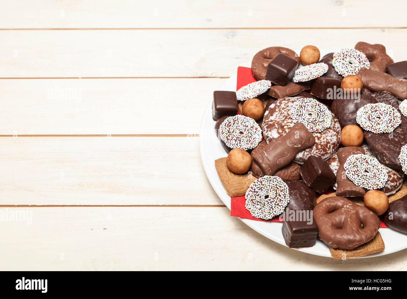 Mixed selection of sweets hi-res stock photography and images - Alamy