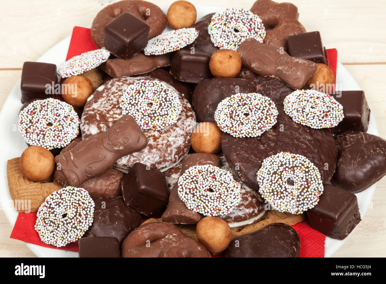 Mixed sweets and cookies hi-res stock photography and images - Alamy