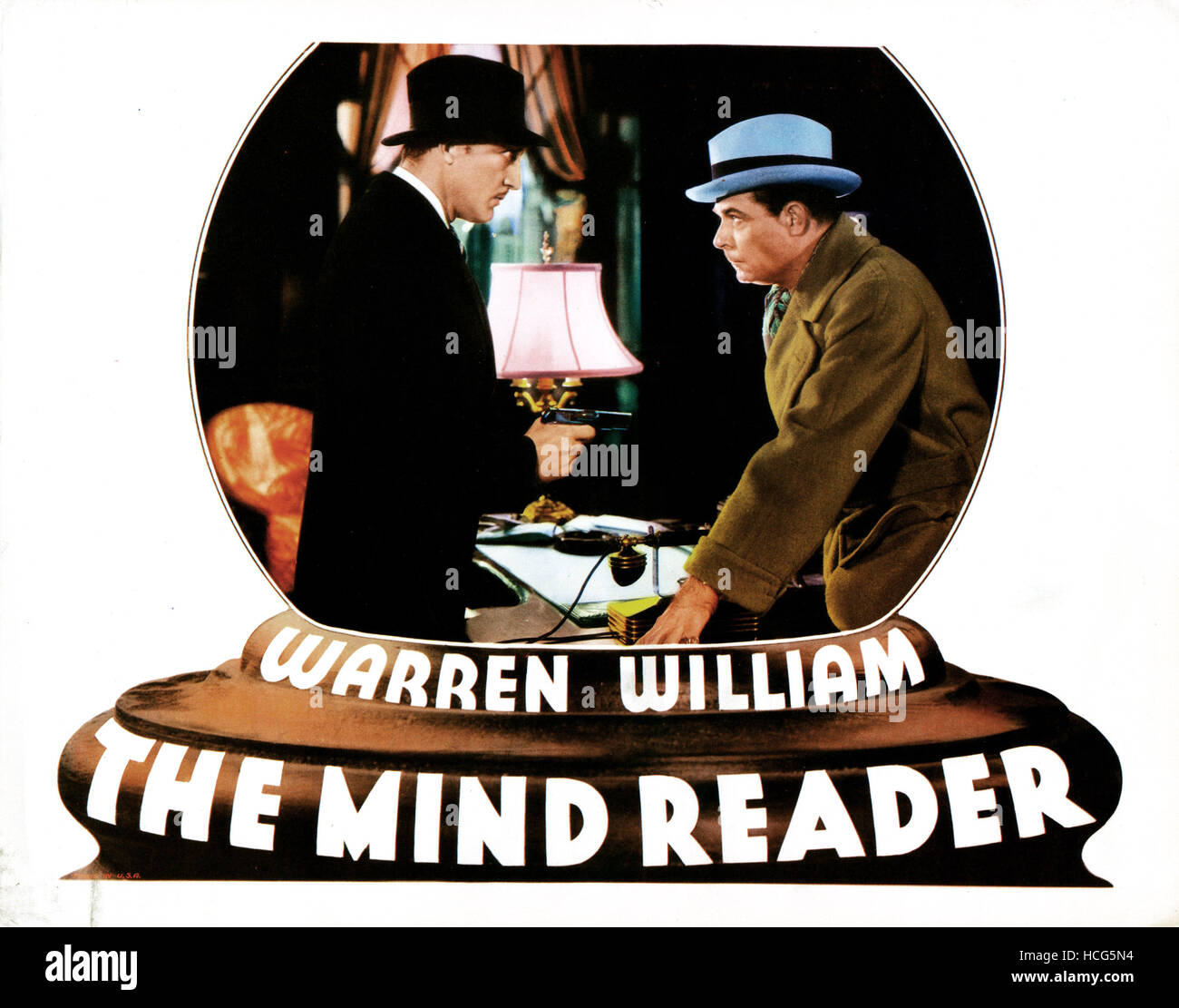 THE MIND READER, from left, Warren William, Earle Foxe, 1933 Stock ...