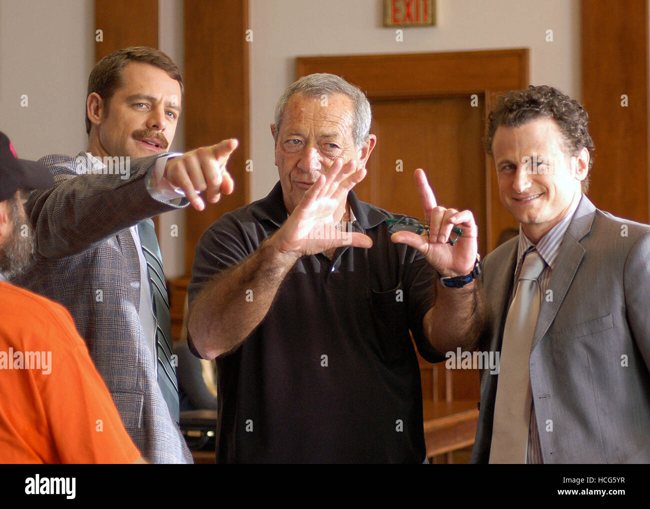 MISCONCEPTIONS, from left: David Sutcliffe, director Ron Satlof, David ...