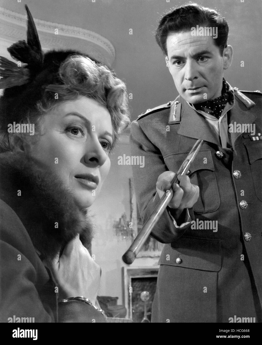 THE MINIVER STORY, Greer Garson, Leo Genn, 1950 Stock Photo - Alamy
