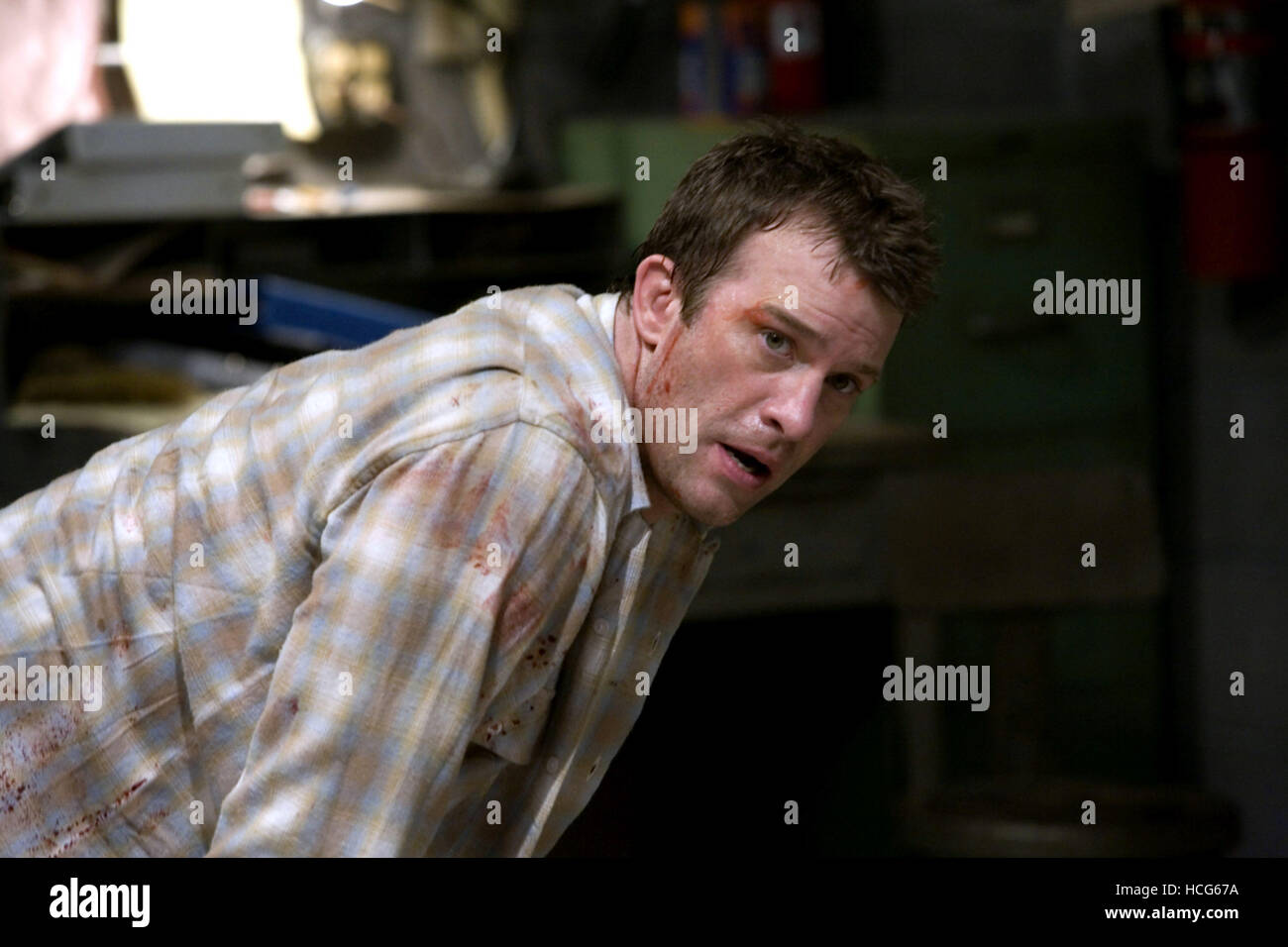 THE MIST, Thomas Jane, 2007. ©Weinstein Company/courtesy Everett ...