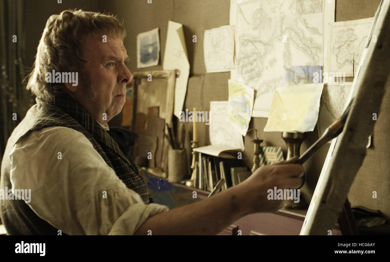 MR. TURNER, Timothy Spall, as J.M.W. Turner, 2014. ph: Simon Mein/©Sony ...