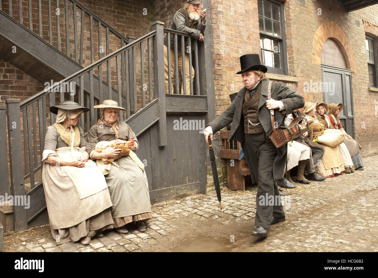 MR. TURNER, Timothy Spall, as J.M.W. Turner (right), 2014. ph: Simon ...