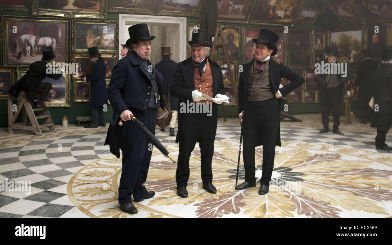 MR. TURNER, from left: Timothy Spall, as J.M.W. Turner, Clive Francis ...