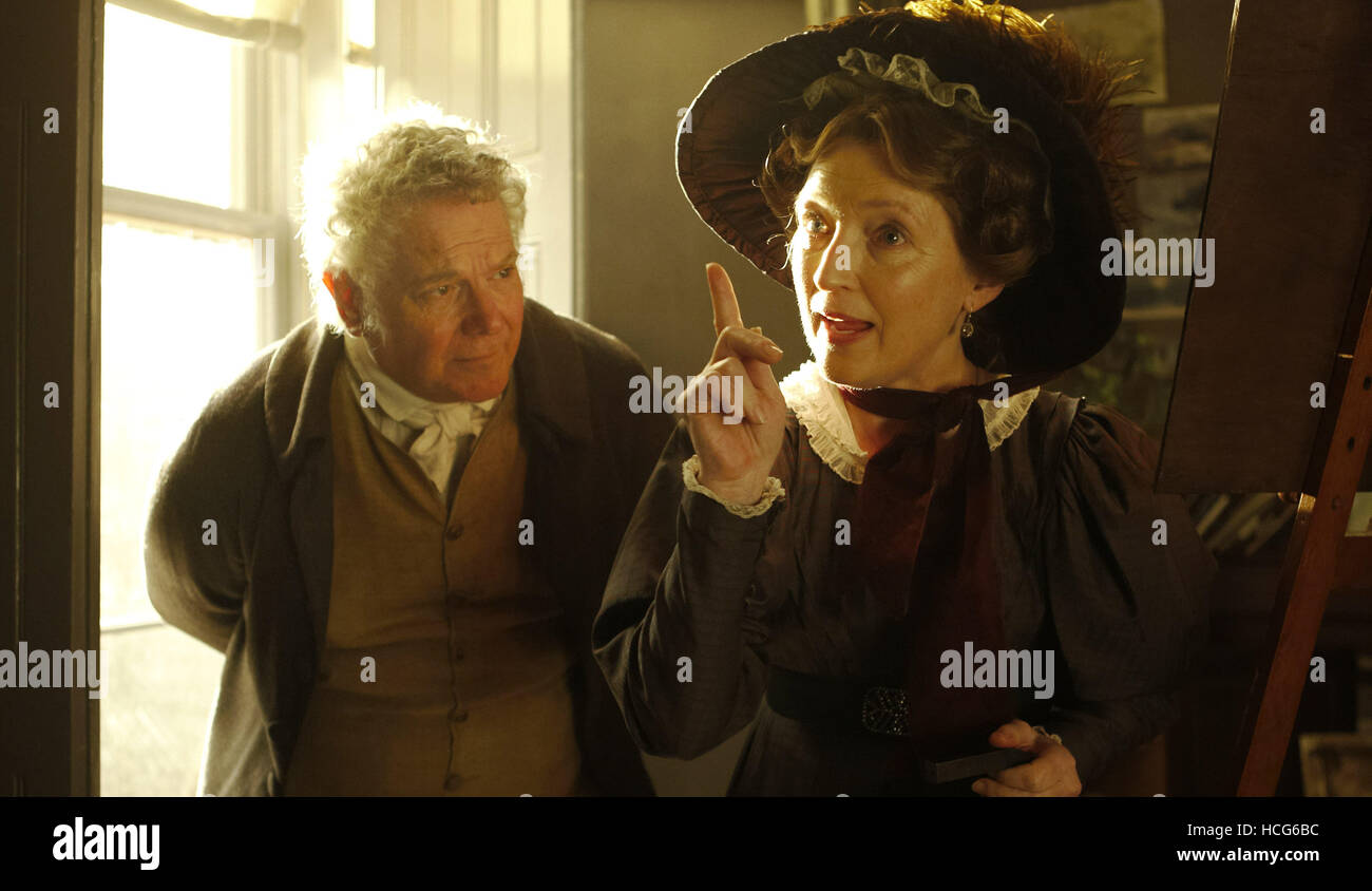 MR. TURNER, from left: Paul Jesson, Lesley Manville, 2014. ph: Simon ...