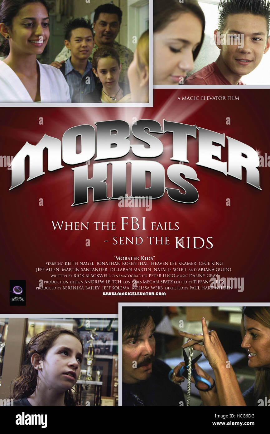 MOBSTER KIDS, US poster art, Keith Nagel (top right), Cece King (bottom ...