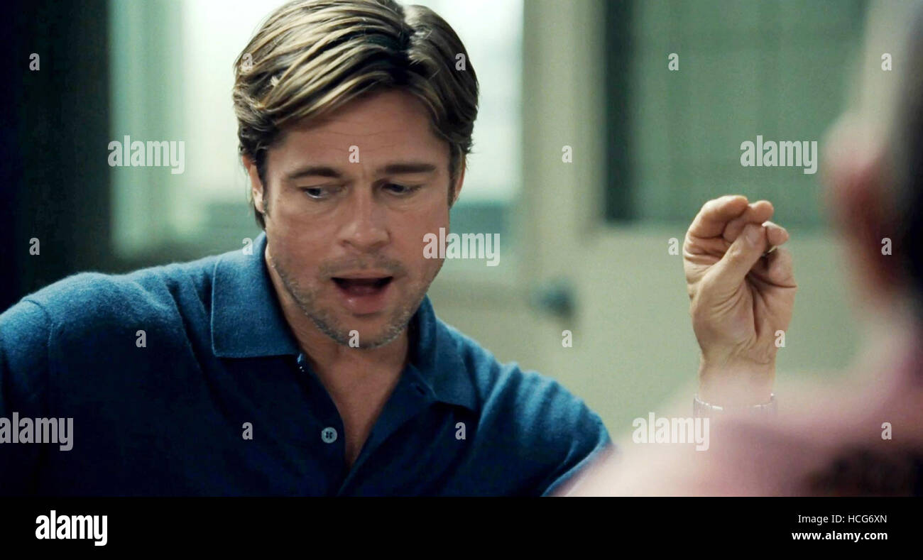 MONEYBALL, Brad Pitt, 2011. ph: Melinda Sue Gordon/©Columbia Pictures ...