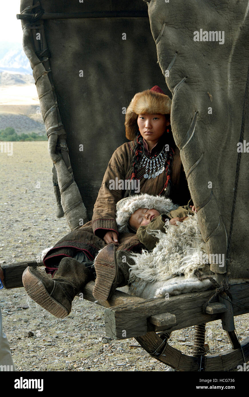 MONGOL, Khulan Chuluun (top), Li Jia Qi, 2007. ©Picturehouse/courtesy ...