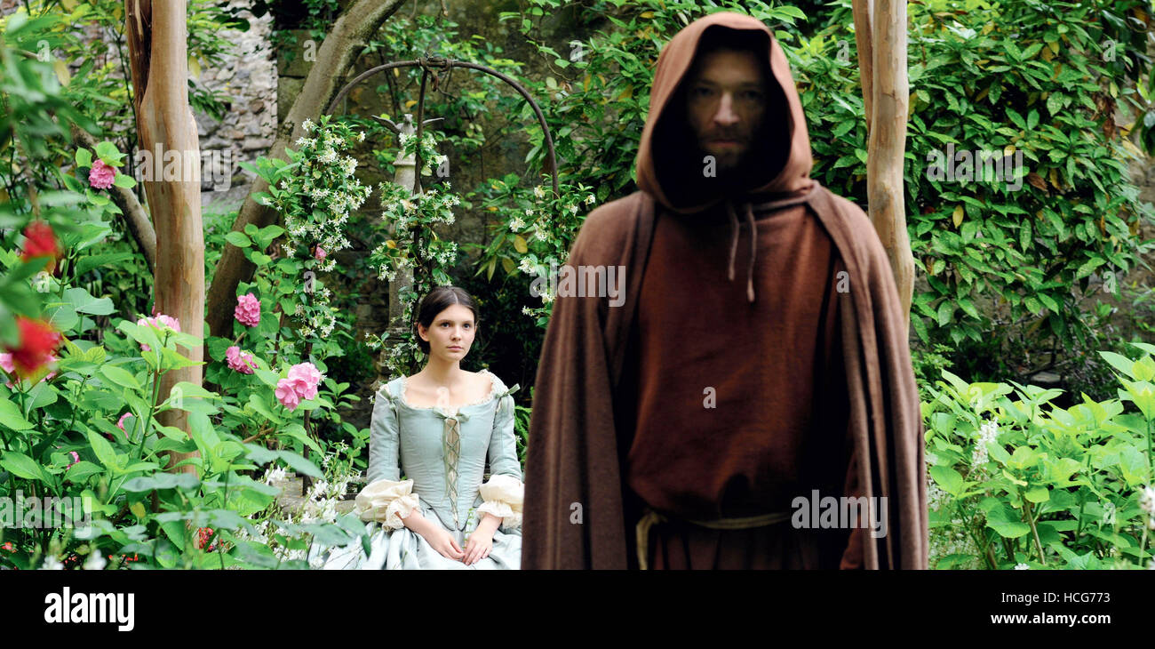THE MONK, (aka LE MOINE), from left: Josephine Japy, Vincent Cassel ...