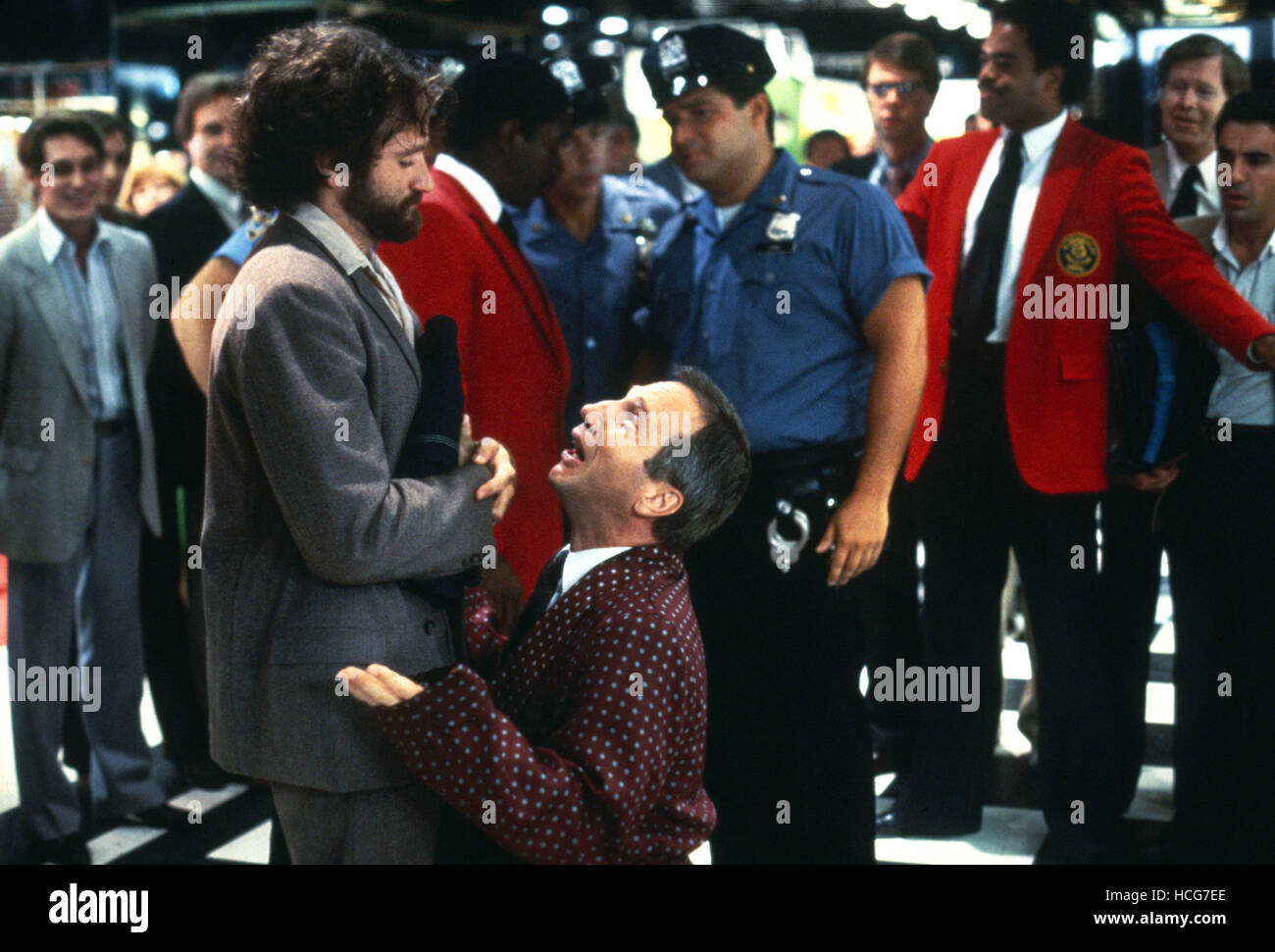 MOSCOW ON THE HUDSON, Robin Williams, Savely Kramarov, 1984, (c ...