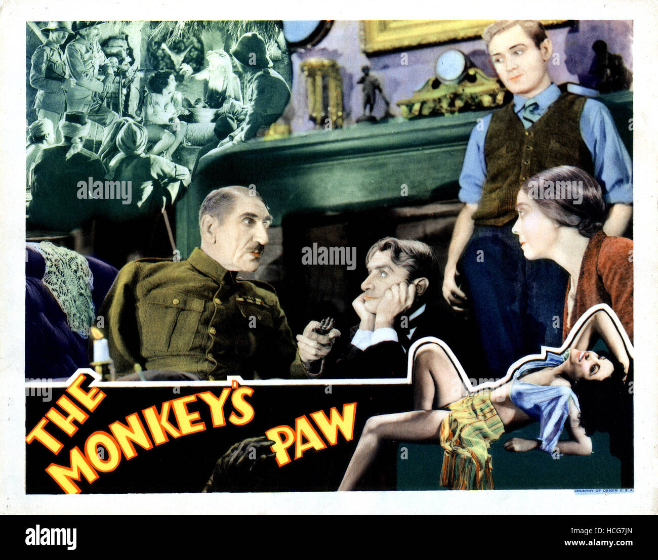 THE MONKEY'S PAW, from left, C. Aubrey Smith, Ivan F. Simpson, Bramwell ...