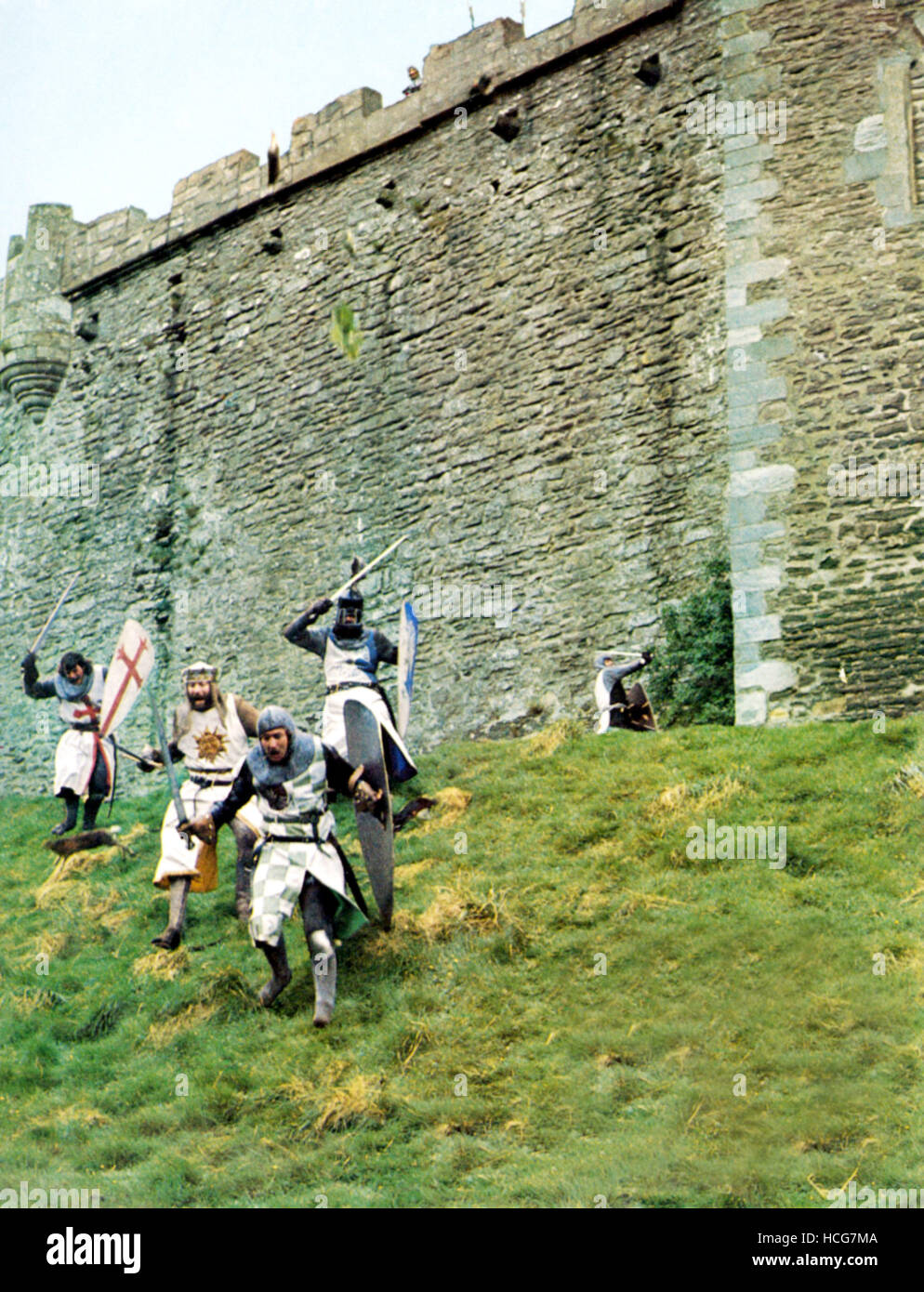 MONTY PYTHON AND THE HOLY GRAIL, Graham Chapman as King Arthur (crown ...