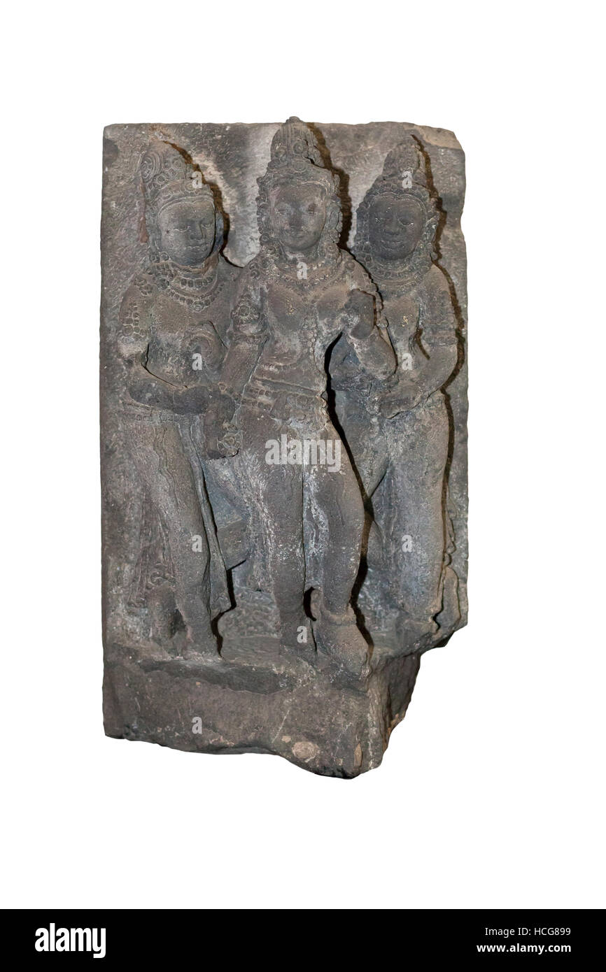 Apsara relief sculpture Cut Out Stock Images & Pictures - Alamy